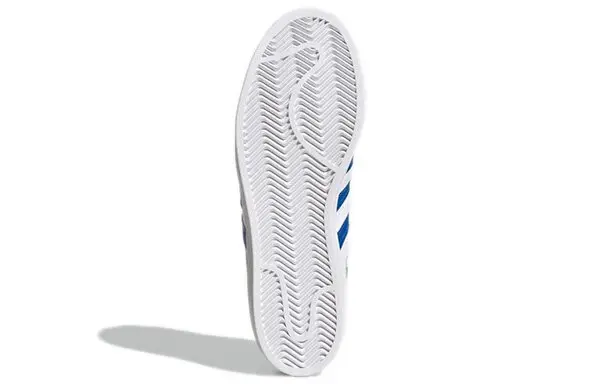 Adidas Originals Superstar Sneakers - White/blue