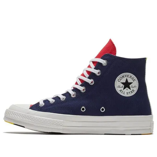 CONVERSE X Golf Wang Chuck 70 High Top Sneakers - Blue/yellow/red