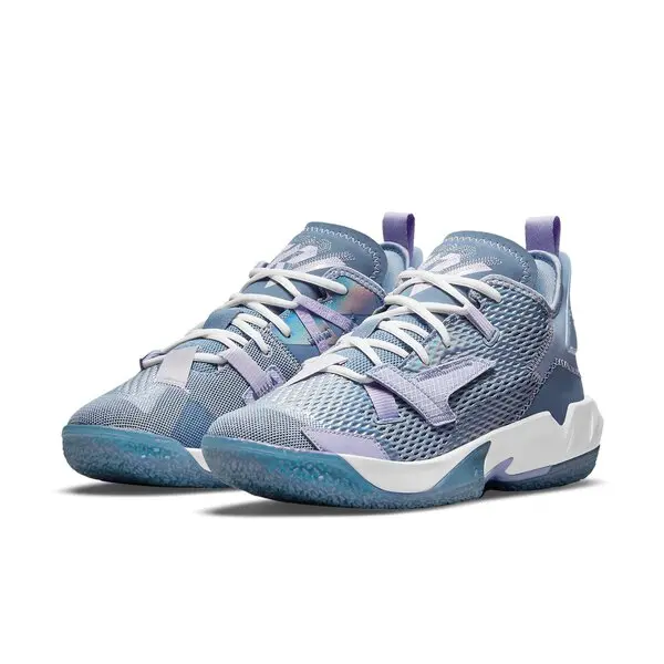 JORDAN Air Why Not Zer0.4 Pf Basketball Sneakers - Blue/white