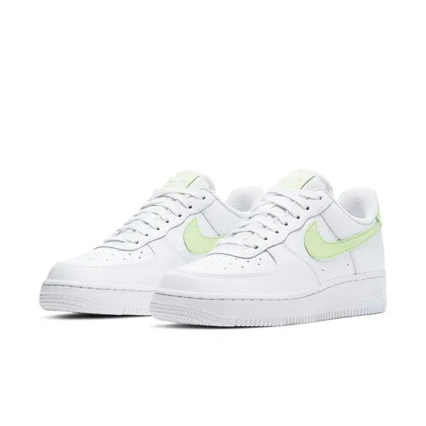 Nike Force 1 '07 Low Top Sneakers - White/green