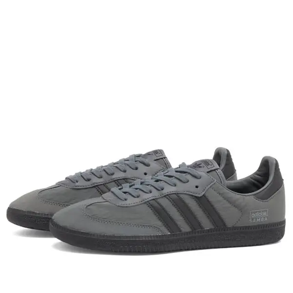 Adidas Samba Og "grey Core Black" Sneakers - Grey Five/core Black/core Black