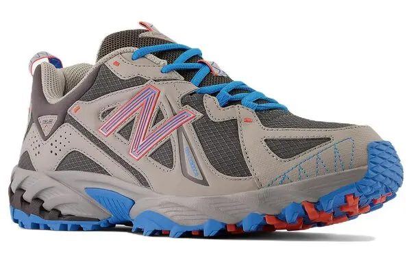 NEW BALANCE 610t Athletic Sneakers - Gray/black/blue