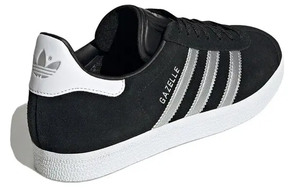 Adidas Gazelle Low Top Sneakers - Core Black/silver Metallic/cloud White