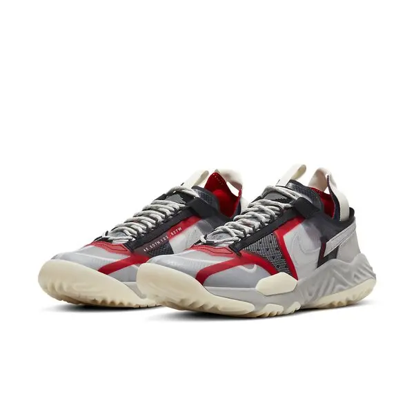 JORDAN Delta Breathe Low Top Sneakers - Clear/med Grey/lt Bone