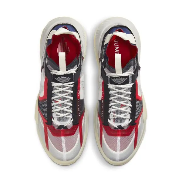 JORDAN Delta Breathe Low Top Sneakers - Clear/med Grey/lt Bone