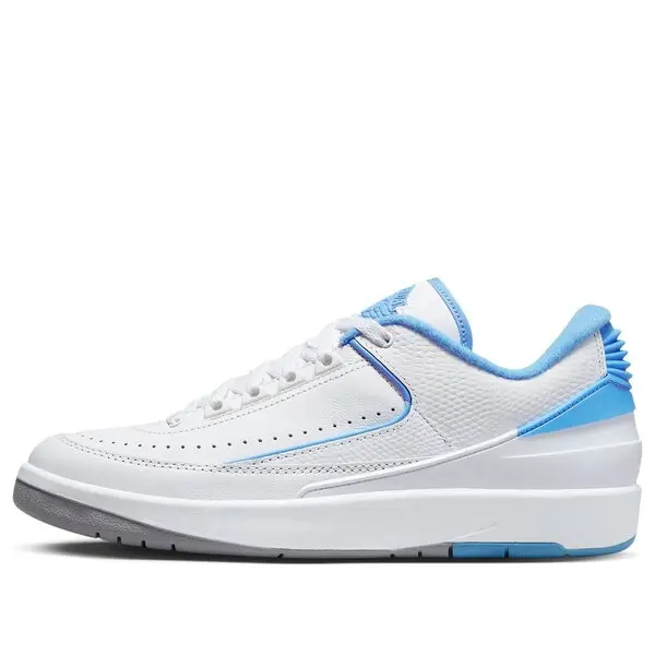 JORDAN Air 2 Retro Low "unc - White/university Blue-cement Grey
