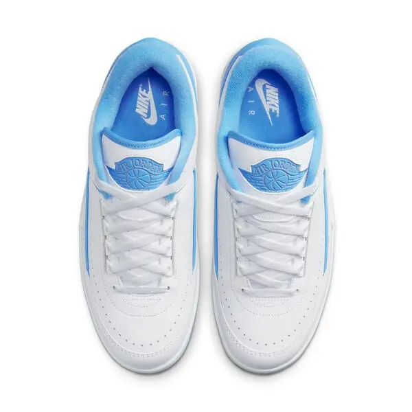 JORDAN Air 2 Retro Low "unc - White/university Blue-cement Grey