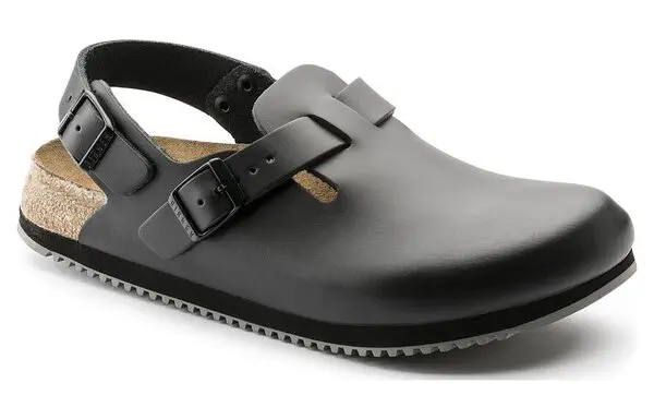 BIRKENSTOCK Tokio Super Grip Leather Sandals