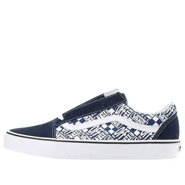 VANS Old Skool "off The Wall" Low Top Sneakers - Bluelog