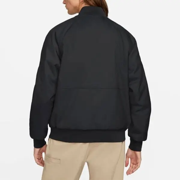 Nike Shoes Reversible Zipper Long Sleeves Jacket Black