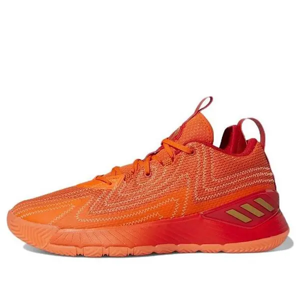 Adidas D Rose Son Of Chi 2.0 Athletic Sneakers - Red/orange
