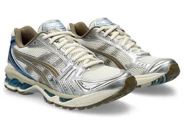 Asics Gel-kayano 14 Athletic Sneakers - Cream/pepper