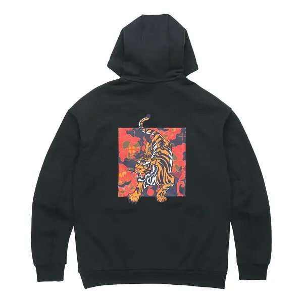 Adidas Graphic Hooded Sweatshirt - Black