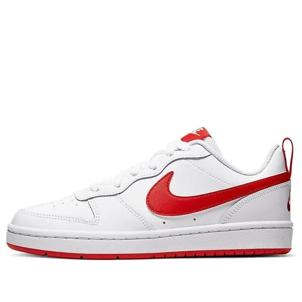 Nike Court Borough Low 2 Sneakers - White/red