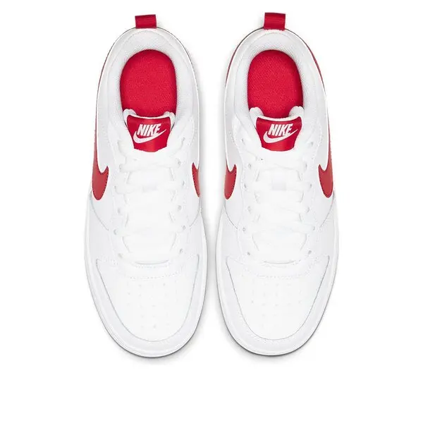 Nike Court Borough Low 2 Sneakers - White/red