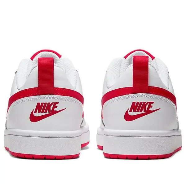 Nike Court Borough Low 2 Sneakers - White/red