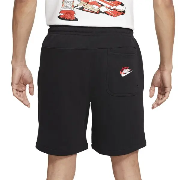 Nike Alphabet Embroidered Fleece Shorts