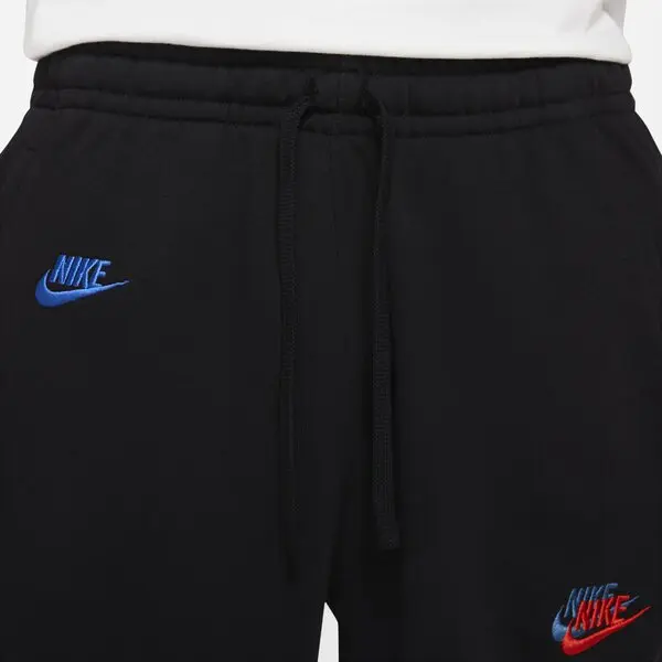 Nike Alphabet Embroidered Fleece Shorts