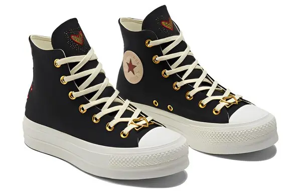 CONVERSE Chuck Taylor All Star Lift Platform High Top Sneakers - Black