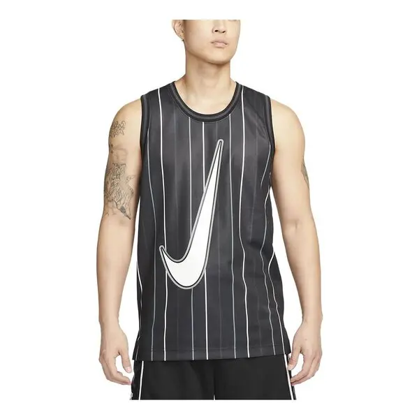 Nike Dri-fit Dna Basketball Jersey 'black White