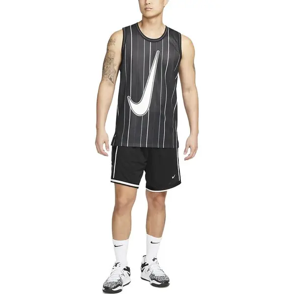 Nike Dri-fit Dna Basketball Jersey 'black White