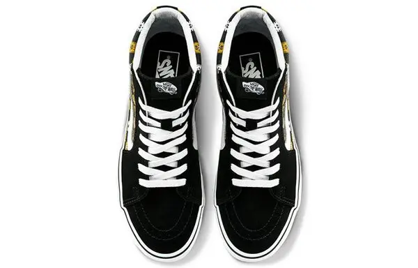 VANS Sk8-hi High Top Sneakers - Black/brown