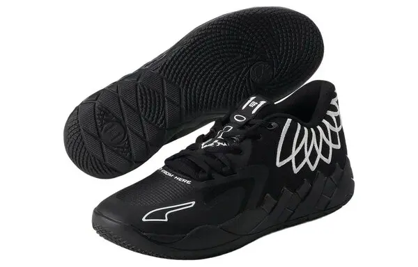 PUMA Mb.01 Low Lamelo Ball Sneakers - Black/black