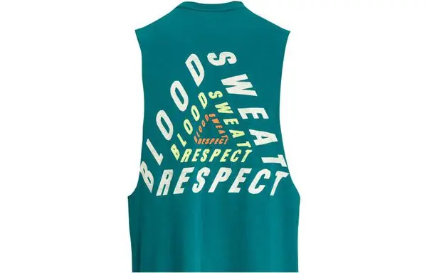Under Armour Project Rock Dmnd Muscle Tank - Teal/yellow
