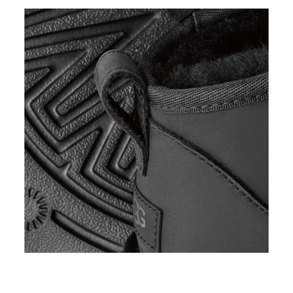 UGG Classic Ultra Mini Leather Boots - Black