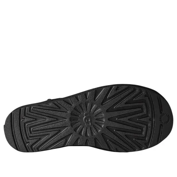 UGG Classic Ultra Mini Leather Boots - Black