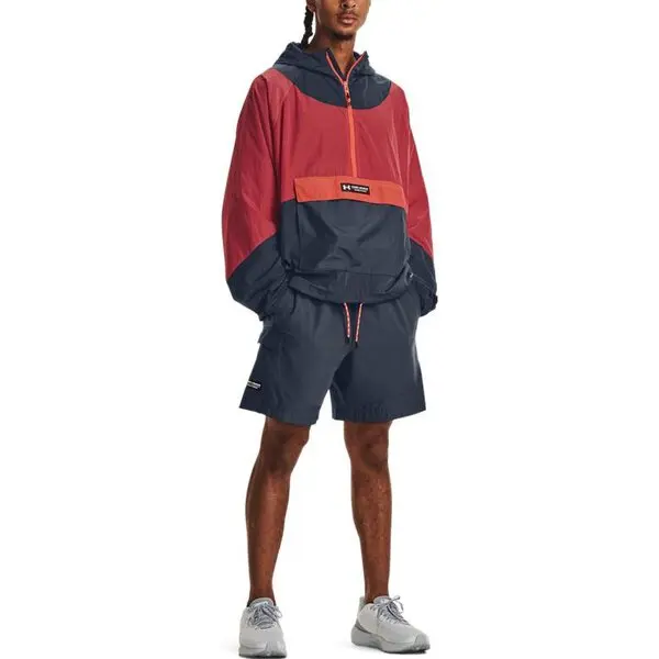 Under Armour Rush Woven 1/2 Zip Anorak Jacket