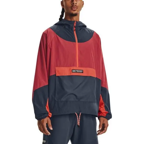 Under Armour Rush Woven 1/2 Zip Anorak Jacket
