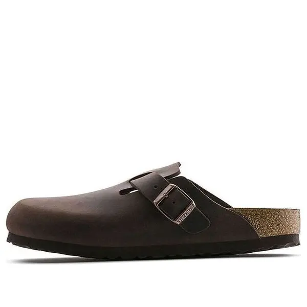 BIRKENSTOCK Boston Oiled Leather Clogs - Brown