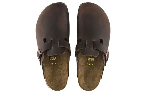 BIRKENSTOCK Boston Oiled Leather Clogs - Brown