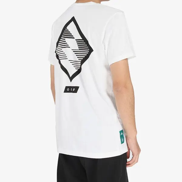 Adidas Dfb German Football Association 18/19 T-shirt 'white