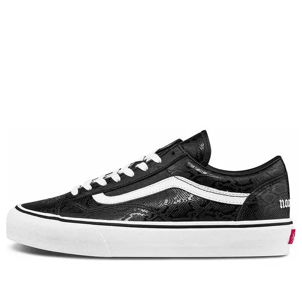 VANS Noon Goons X Style 36 Vlt Lx "black Snake" Sneakers - Black/white