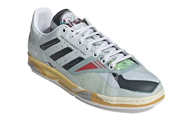Adidas Raf Simons X Torsion Stan "trompe L'oeil" Sneakers