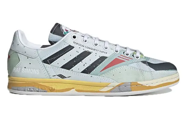 Adidas Raf Simons X Torsion Stan "trompe L'oeil" Sneakers