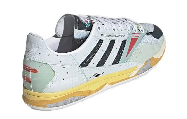 Adidas Raf Simons X Torsion Stan "trompe L'oeil" Sneakers
