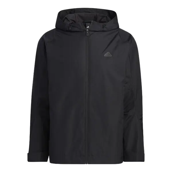 Adidas Tech Must Haves Woven Jacket Asia Sizing - Black
