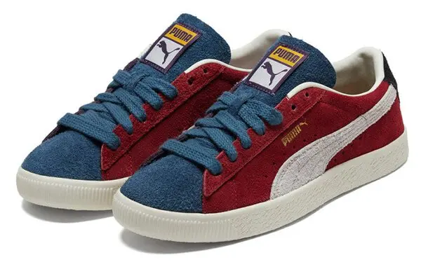 PUMA Suede Vintage Wt Formstrip Sneakers - Blue/white/red