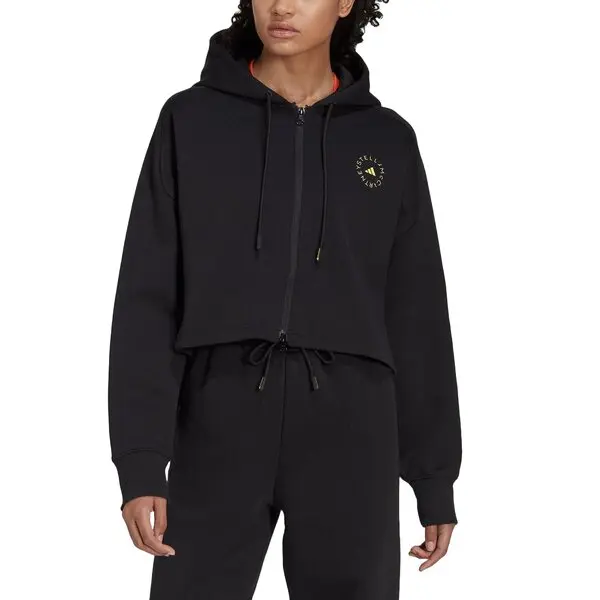 Adidas By Stella Mccartney Cropped Hoodie
