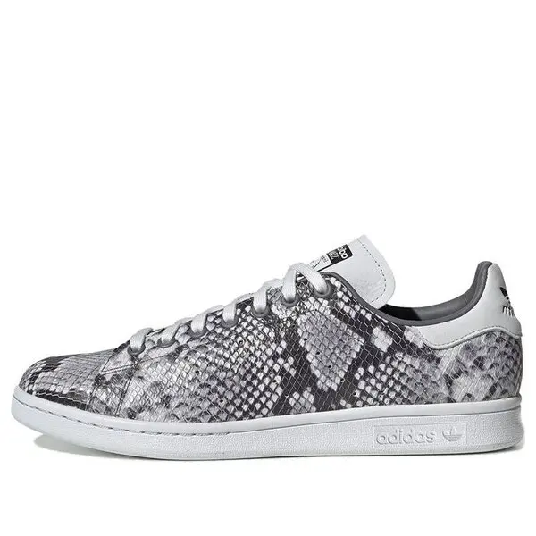 Adidas Stan Smith Snakeskin Low Top Sneakers - Grey