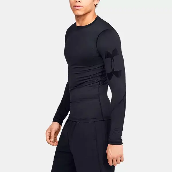 Under Armour Ua Heatgear Armour Long Sleeve - Black