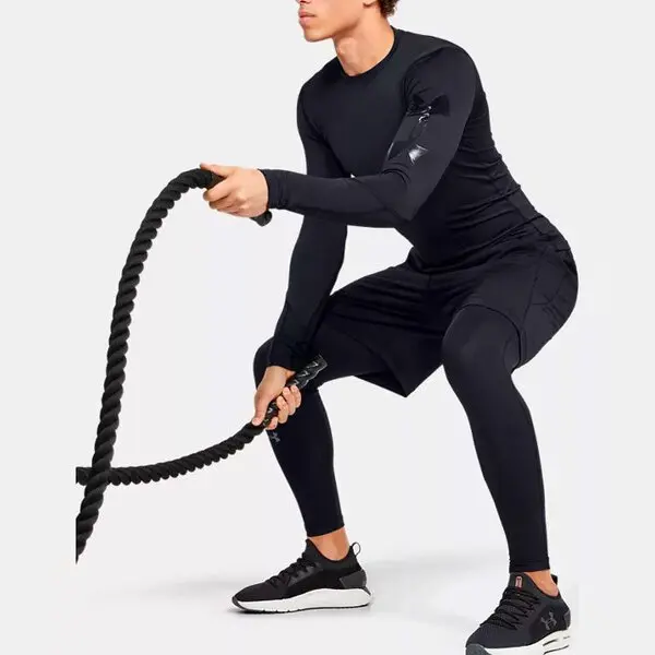 Under Armour Ua Heatgear Armour Long Sleeve - Black