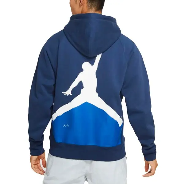 JORDAN X Fragment Pullover Hoodie - Blue