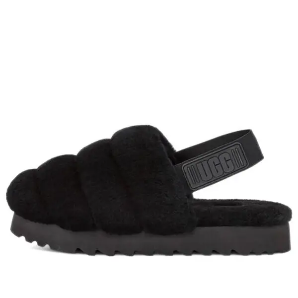 UGG Fluff Slipper - Black