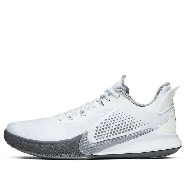 Nike Mamba Fury 'white Wolf Grey' Sneakers - Black/white/grey