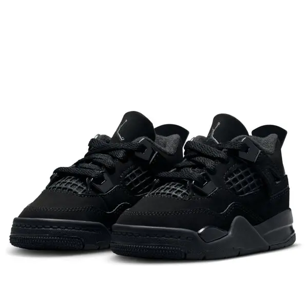 JORDAN 4 Retro Td 'black Cat - Black/light Graphite