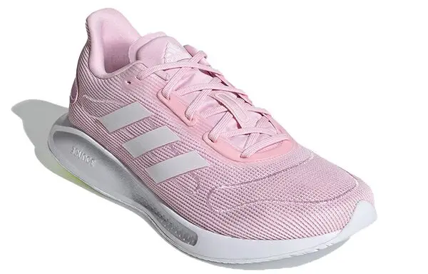 Adidas Galaxar Run Athletic Sneakers - Pink/gray